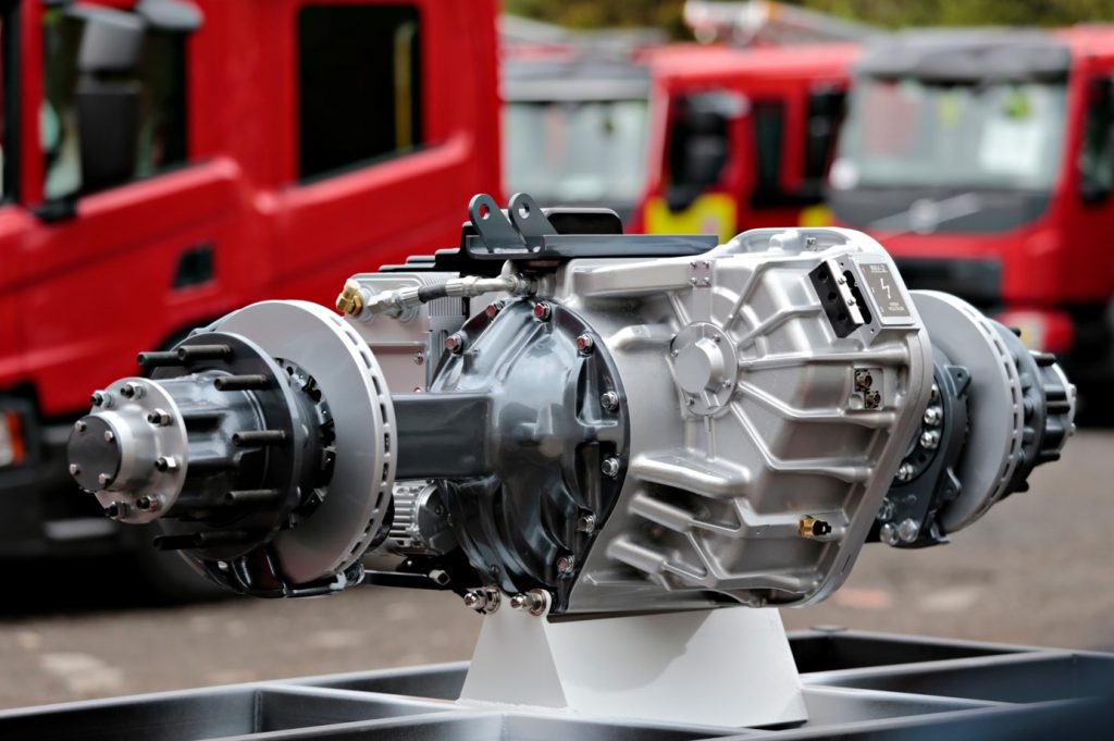 Allison Transmission presents new all-electric axle at Interschutz