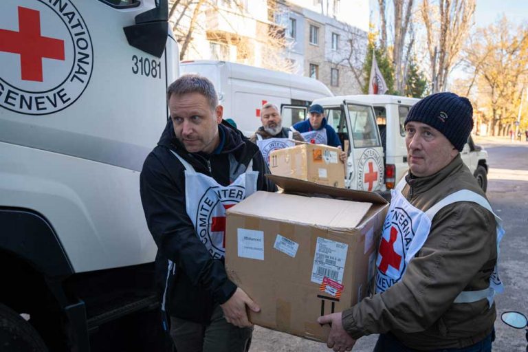 Ukraine, ICRC delivers medical aid and assistance to Kherson