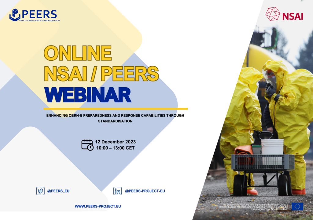PEERS and NSAI Webinar to Strengthen CBRN-E Security in Europe ...